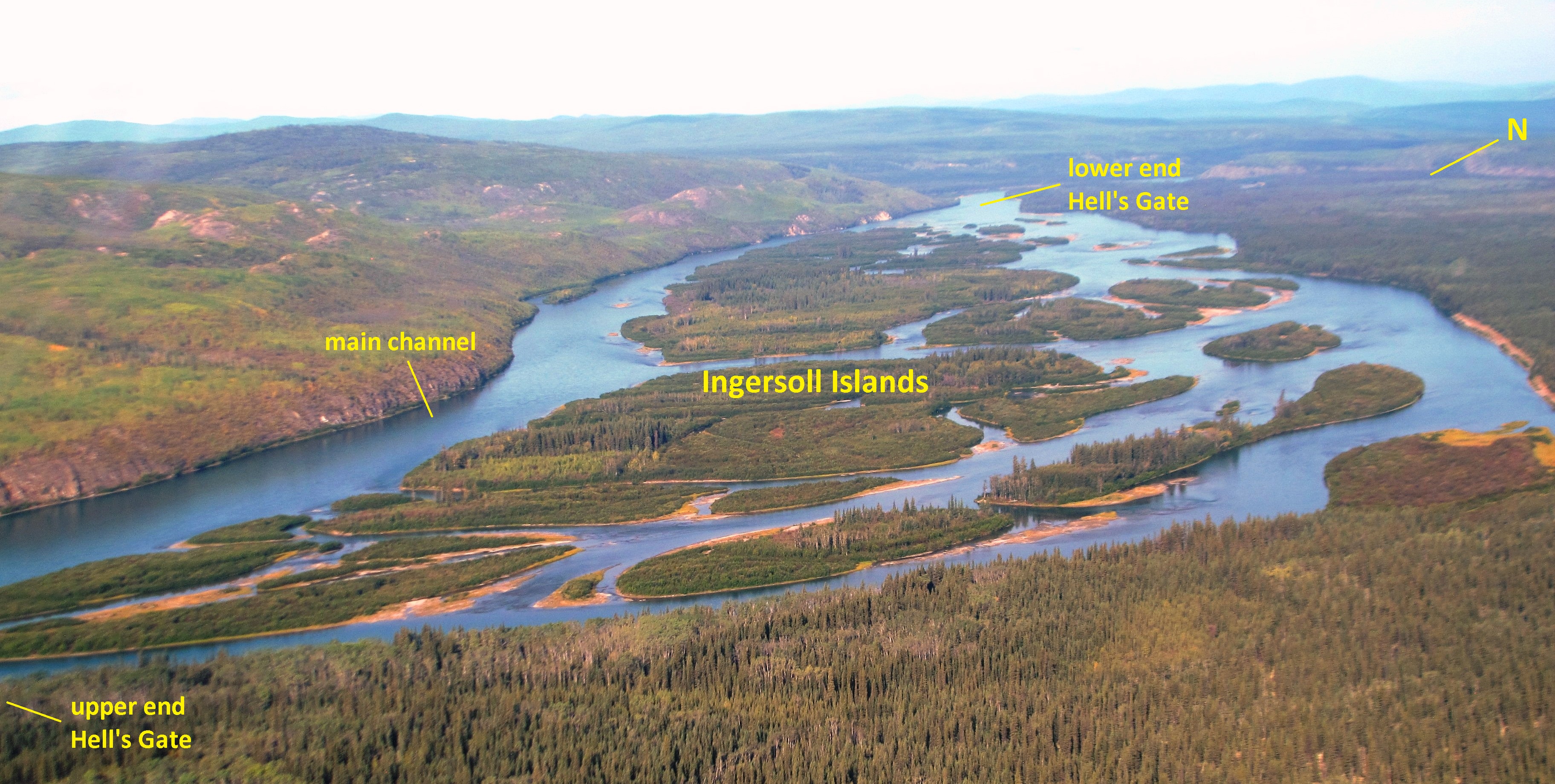 Hell’s Gate and the Old Government House – Welcome to Yukon History Trails